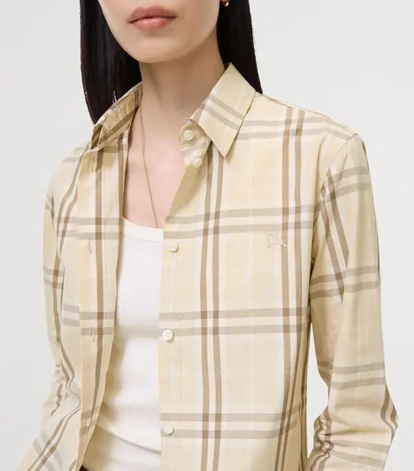 Burberry Cotton Check Shirt