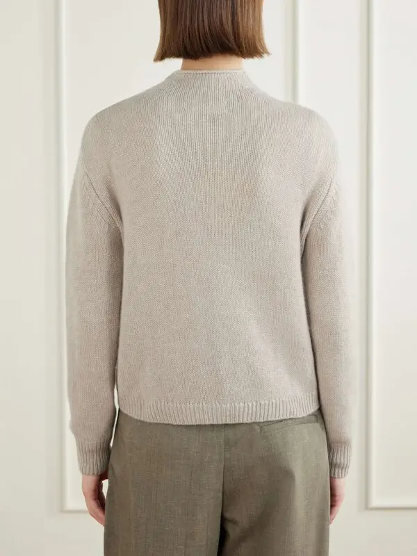 LISA YANG Zirelle Cashmere Cardigan - Beige
