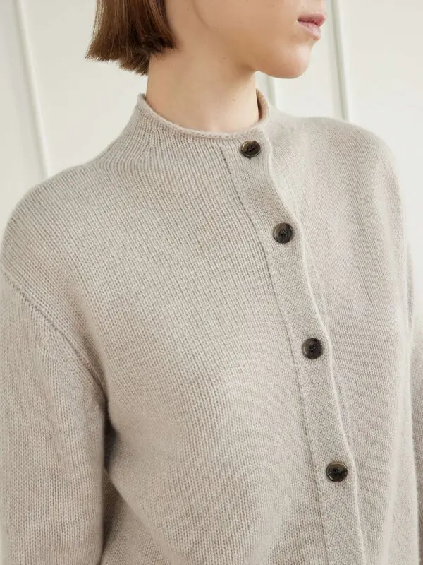 LISA YANG Zirelle Cashmere Cardigan - Beige