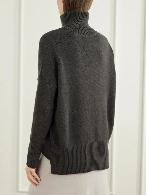 LISA YANG Heidi Cashmere Turtleneck Sweater