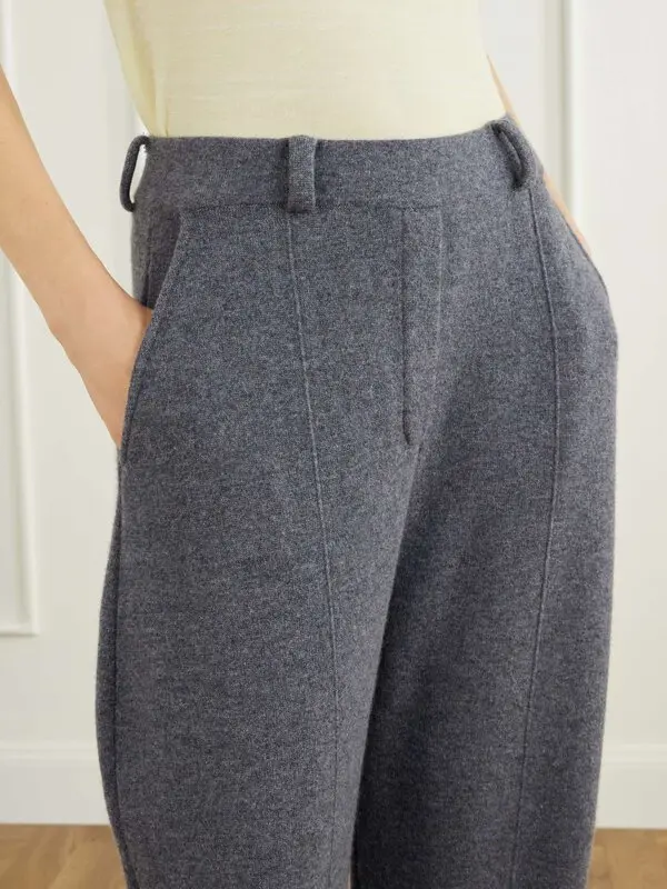 LISA YANG Wrenda Cashmere Wide-leg Pants