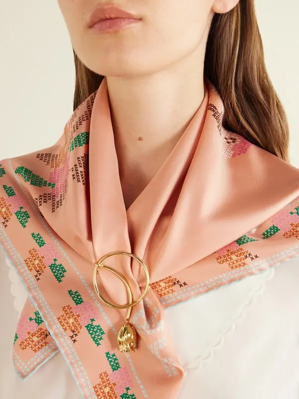 Chloé Tulip Brooch