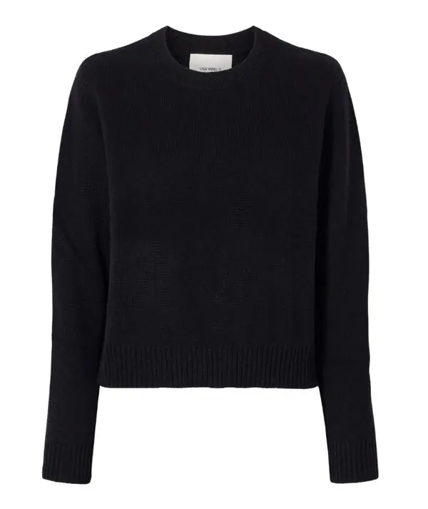 LISA YANG Kenzo Cotton French Terry Hoodie - Black