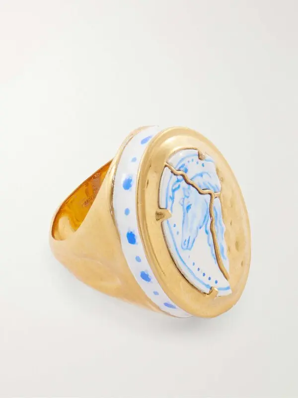 Chloé Embellished -tone Ring