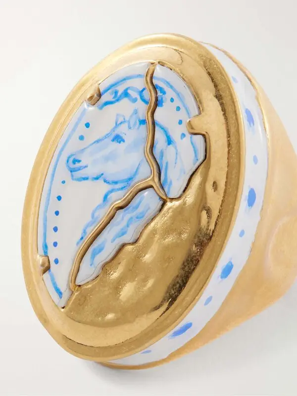 Chloé Embellished -tone Ring