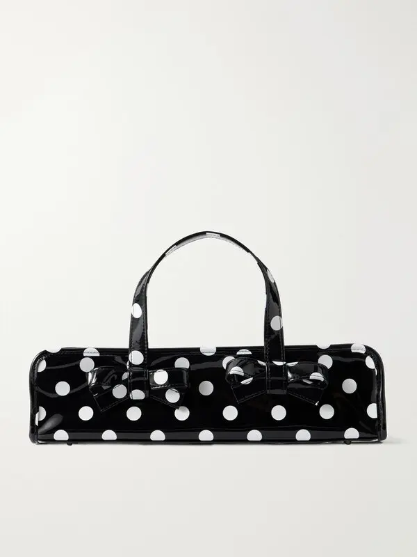 Comme Des Garçons Polka Dot Pvc Shoulder Bag