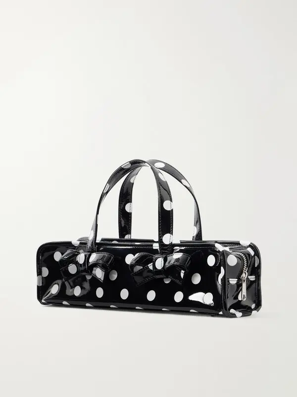 Comme Des Garçons Polka Dot Pvc Shoulder Bag