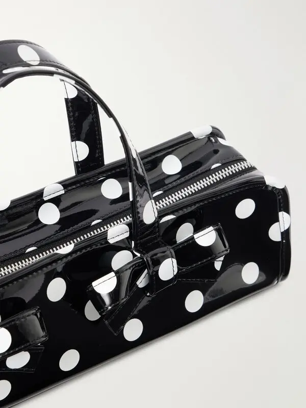 Comme Des Garçons Polka Dot Pvc Shoulder Bag