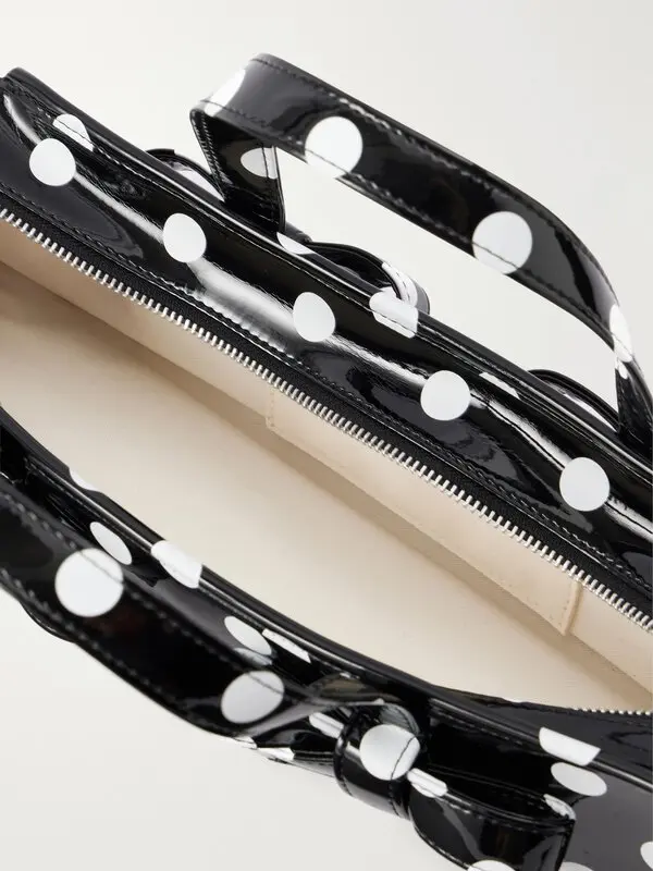 Comme Des Garçons Polka Dot Pvc Shoulder Bag