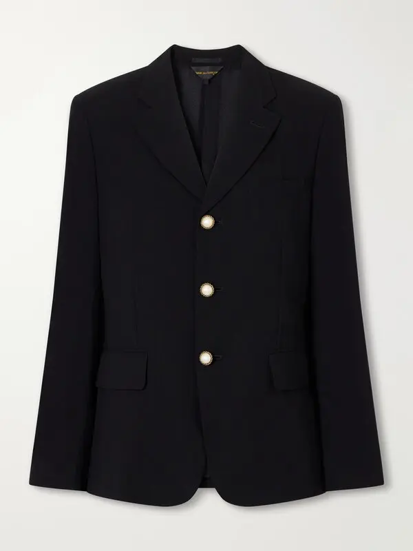 Comme Des Garçons Crepe Blazer