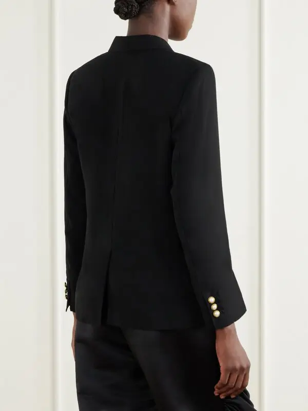 Comme Des Garçons Crepe Blazer