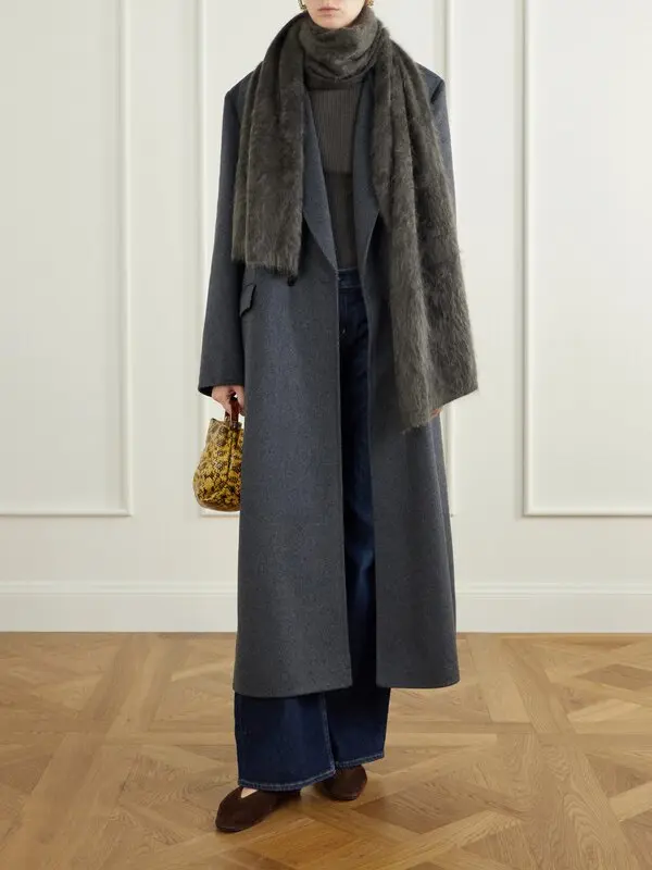 LISA YANG Brushed Cashmere Scarf