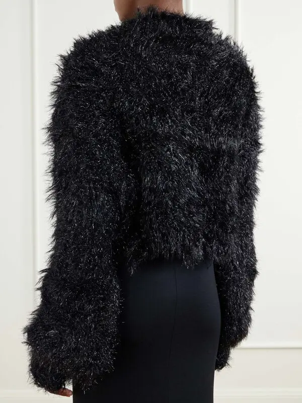 Junya Watanabe Distressed Plush Sweater
