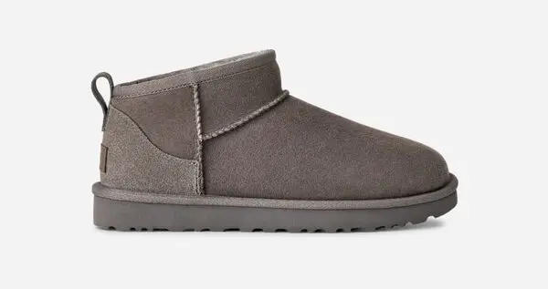UGG Classic Ultra Mini Sheepskin Classic Boots - Grey