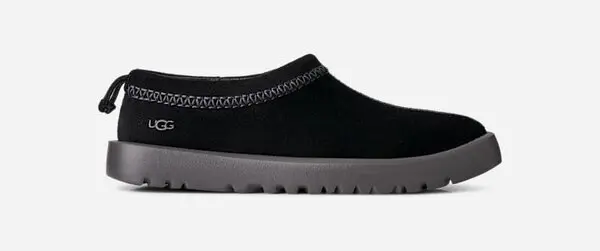 UGG Tasman Unlined Suede Slip-on - Black