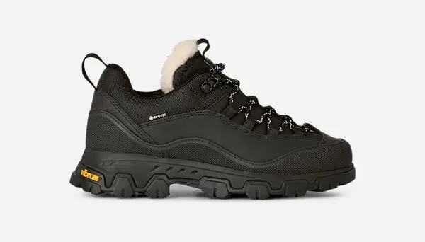 UGG Metrotrek Hiker Leather Shoes - Black