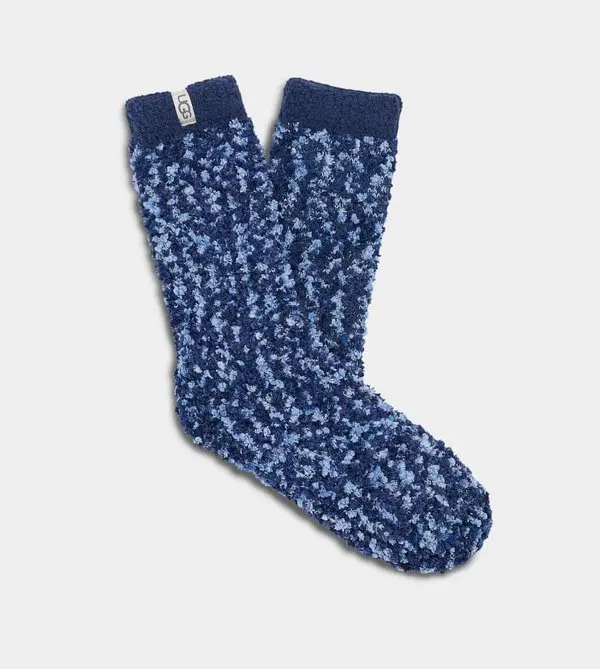 UGG Cozy Chenille Sock Recycled Materials/polyester Blend - Navy