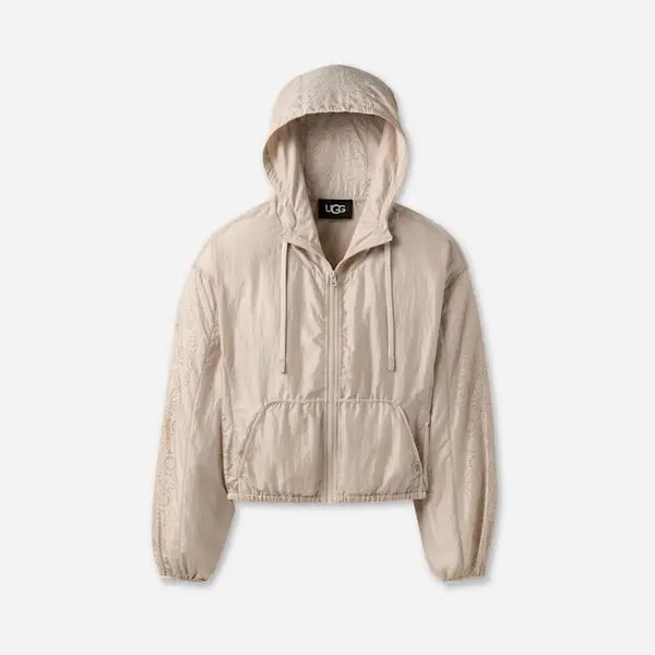 UGG Chiara Full-zip Hooded Jacket - Bluff