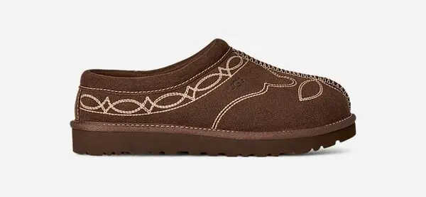UGG Tasman Western Sheepskin Slip-on - Burnt Cedar