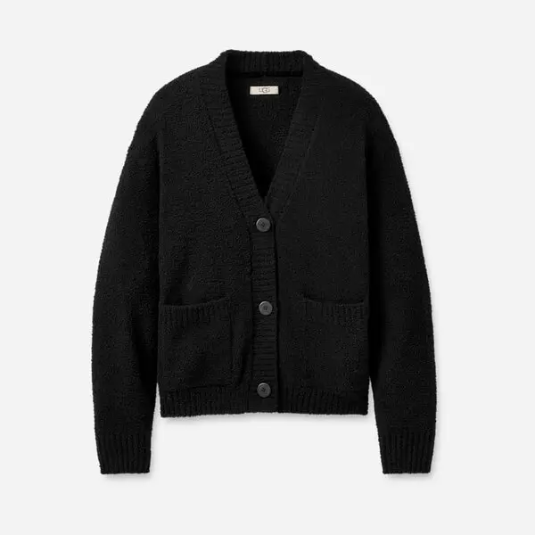 UGG Adalynne Cardigan Polyester Tops - Black