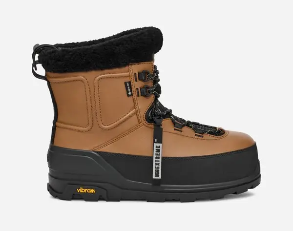 UGG Shasta Mid Leather Waterproof Boots - Chestnut