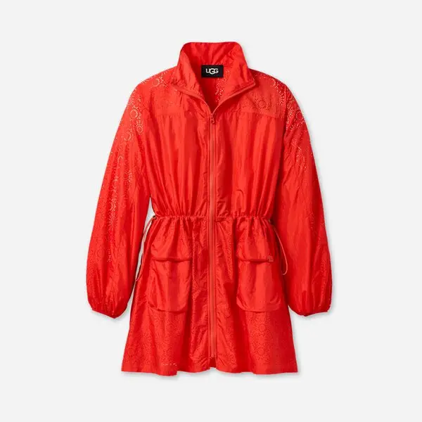 UGG Kynlee Zip Front Dress - Lobster