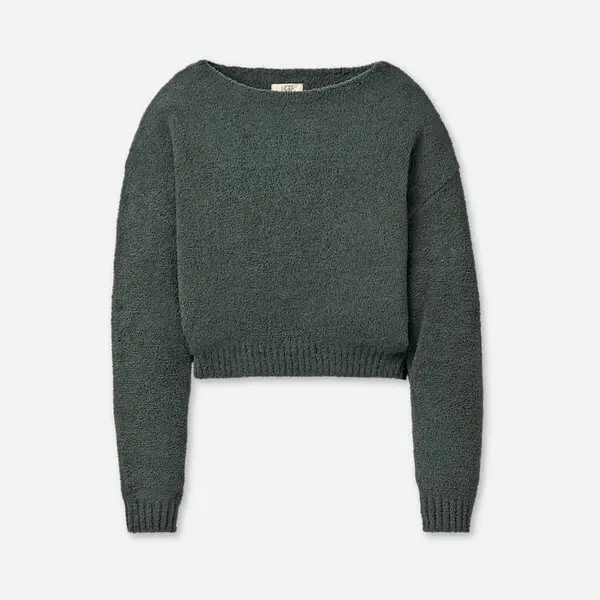 UGG Novalie Slouchy Pullover Polyester Tops - Arugula
