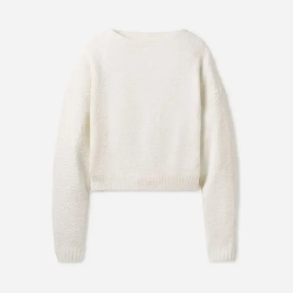 UGG Novalie Slouchy Pullover Polyester Tops - Cream