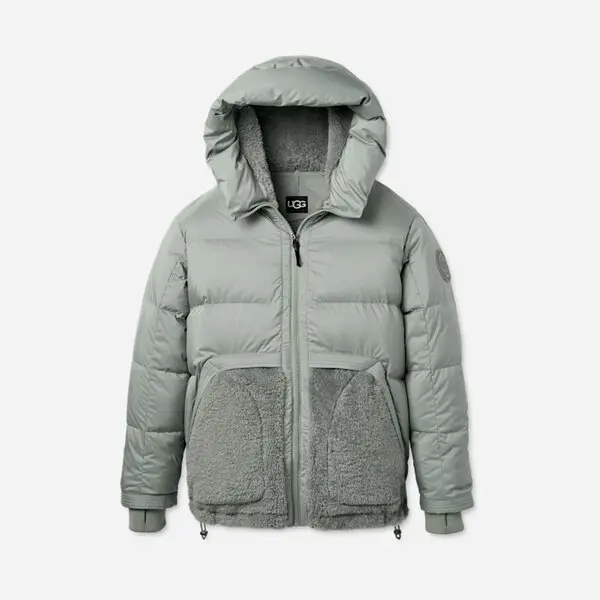 UGG Metropeak Down Puffer Jacket Polyester - Grey Mist