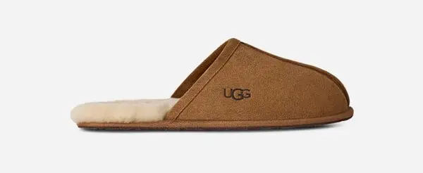 UGG Scuff Sheepskin Backless Slipper - Brown/