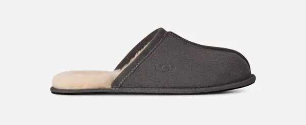UGG Scuff Sheepskin Backless Slipper - Dark Grey