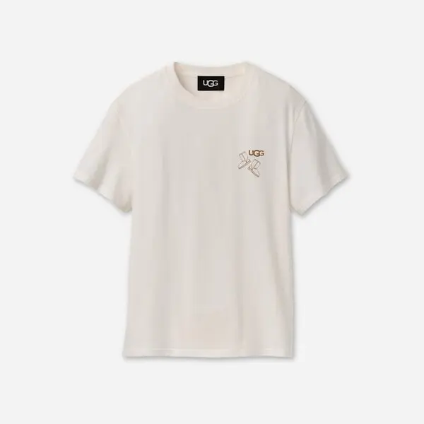 UGG Classic Boot Tee Tops - Nimbus