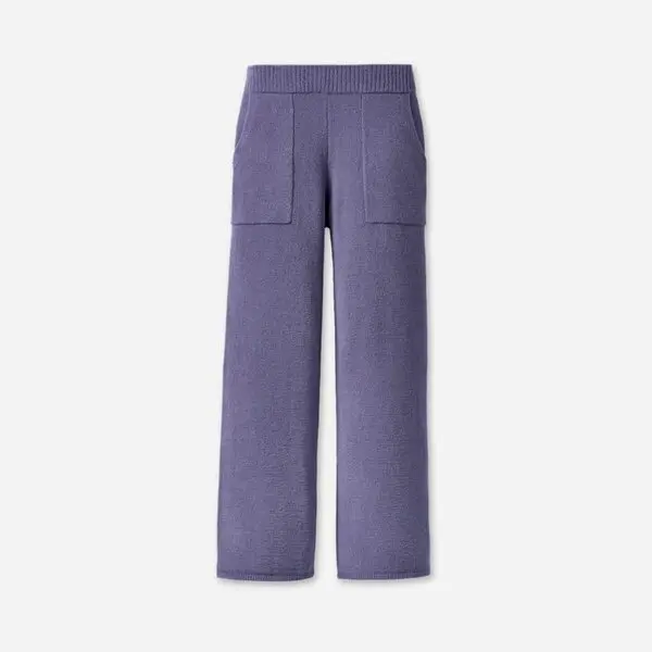 UGG Rosalie Pant Lite Wide Leg Polyester/recycled Materials Bottoms - Dusted Iris