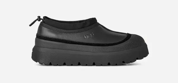 UGG Tasman Weather Hybrid Leather Shoes - Black/black