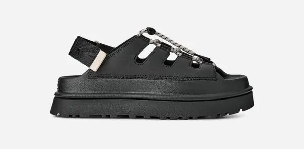 UGG Golden Glow Toggle Sandals - Black