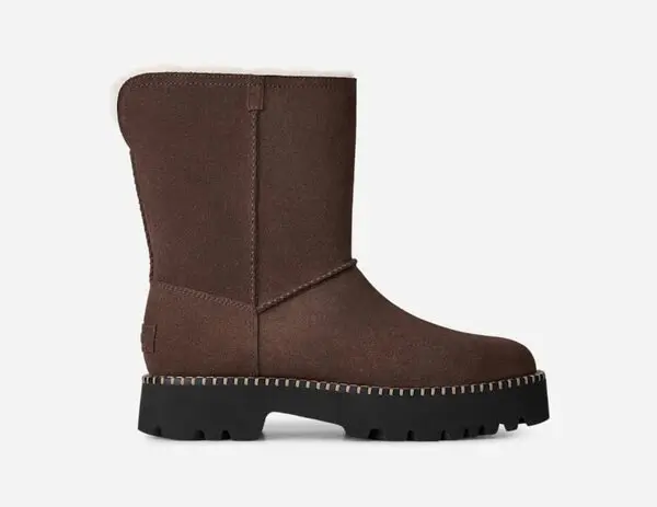 UGG Uptowner Short Boot Sheepskin - Burnt Cedar