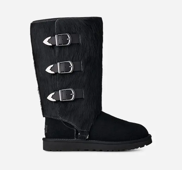 UGG Classic Tall Western Sheepskin - Black