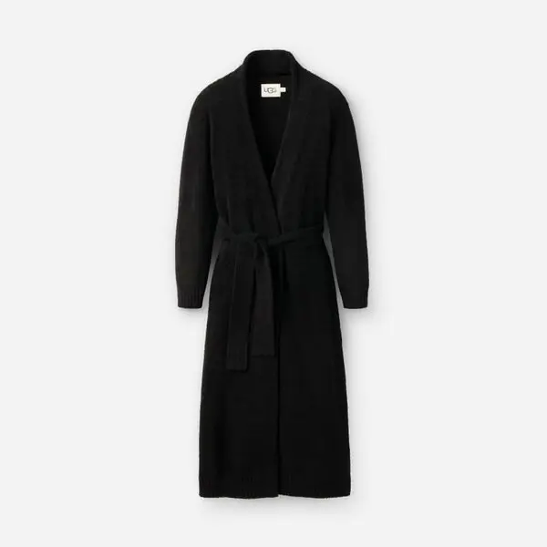 UGG Lenny Robe Ii Cozy Knit Tops - Black