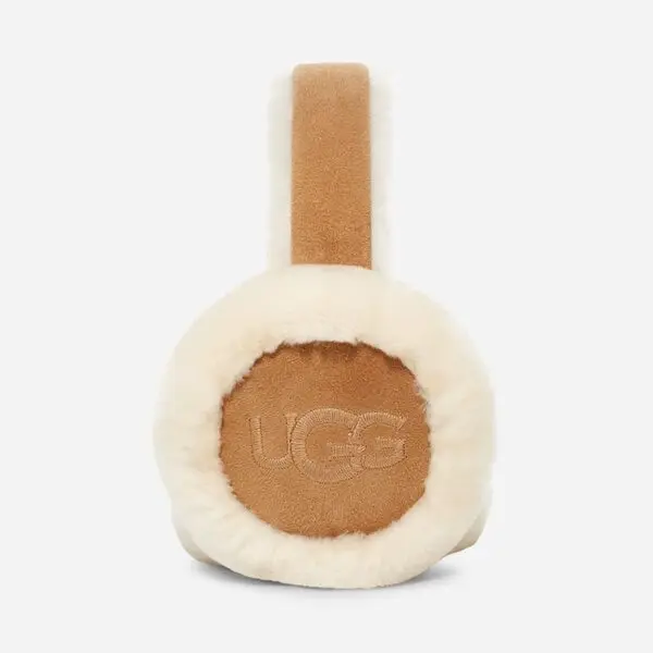 UGG Sheepskin Earmuffs - Chestnut
