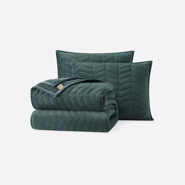 UGG Coco Quilt Set King Bedding - Deep Night