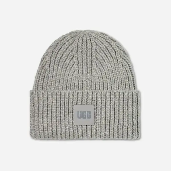 UGG Chunky Rib Beanie - Cobble