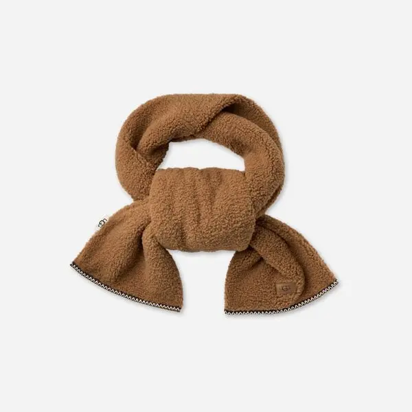 UGG Braid Scarf - Light Chestnut