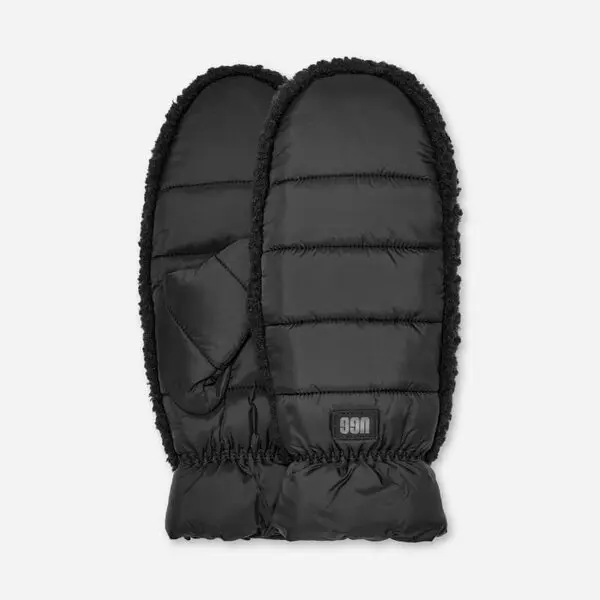 UGG Aw Fluff Mitten - Black