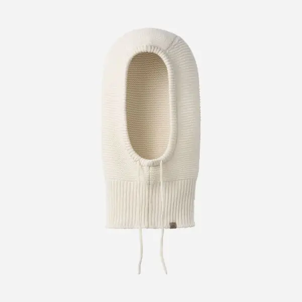UGG Knit Drawstring Balaclava - Cream