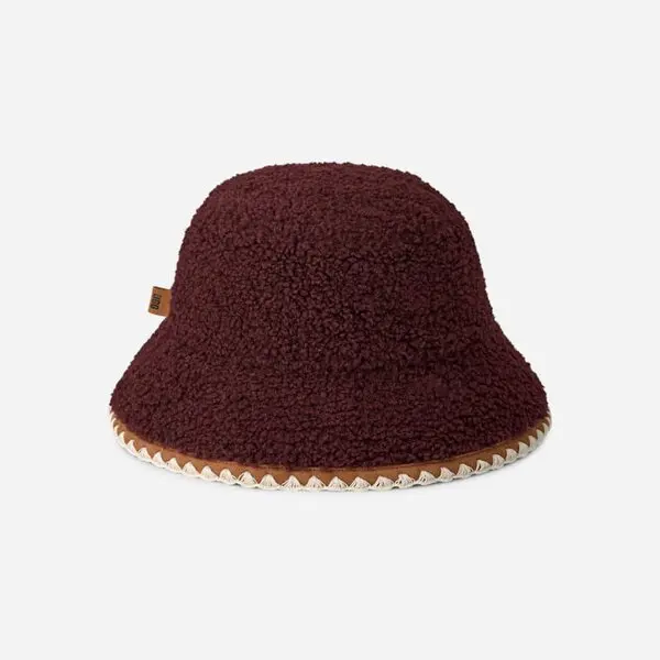 UGG Fluff Scalloped Hat Fleece - Wild Grape