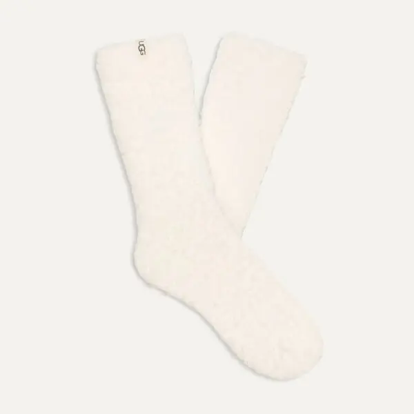 UGG Teddi Cozy Crew Polyester Blend/recycled Materials - Cream
