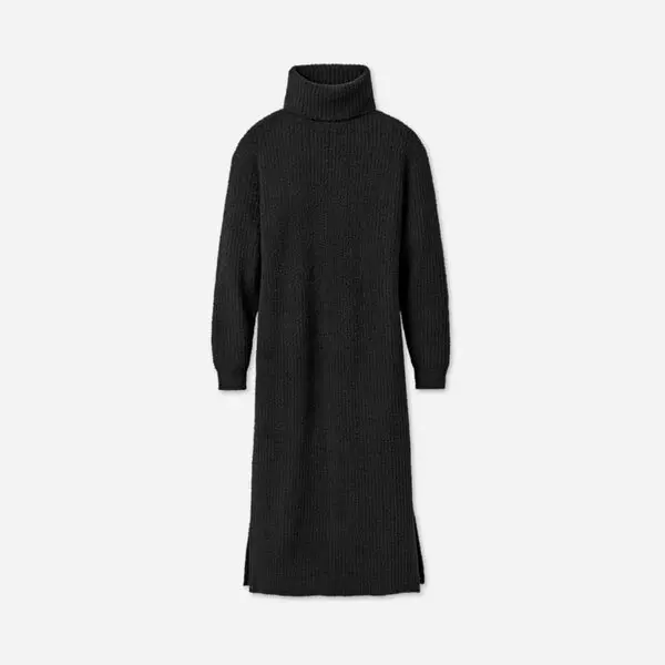 UGG Atlie Turtleneck Rib Dress Tops - Black