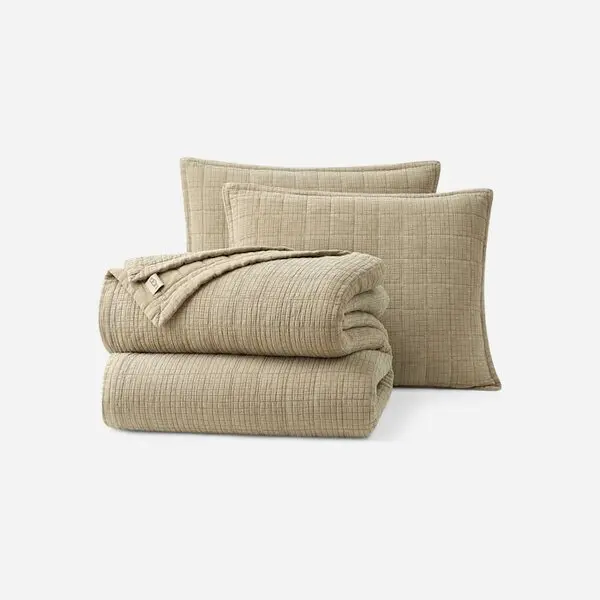 UGG Campo Comforter Set T/txl Bedding - Mustard Seed