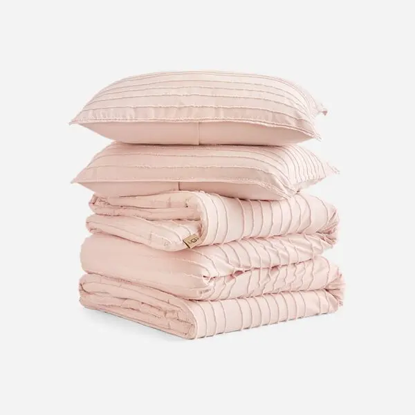 UGG Devon Texture Comf Set F/q Bedding - Himalayan Salt