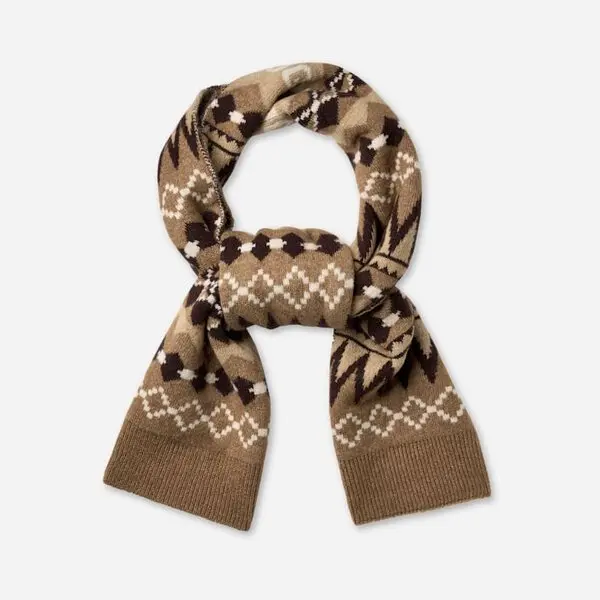 UGG Braylee Isle Scarf - Coffee Grounds Heather